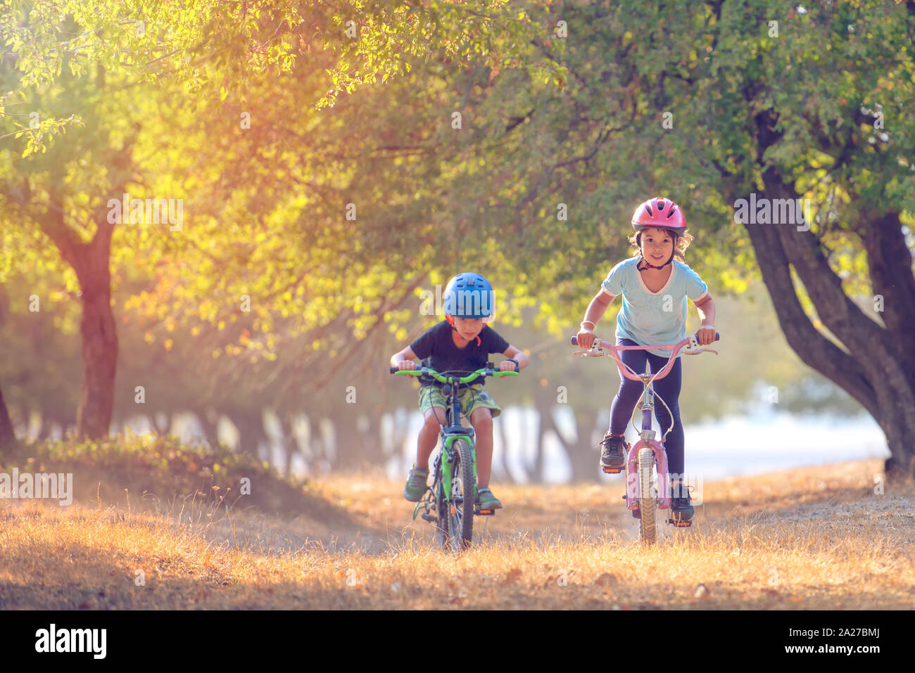 Beautiful girl on cycle hi-res stock photography and images - Alamy