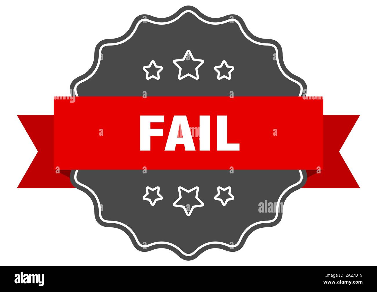 fail red label. fail isolated seal. fail Stock Vector Image & Art - Alamy