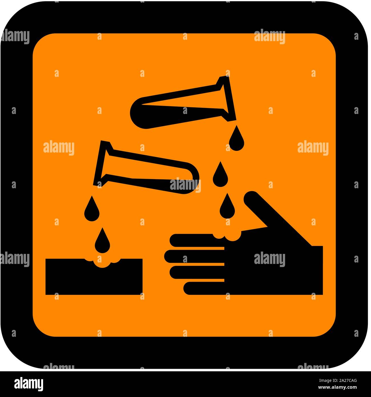 European Hazard pictogram Stock Vector Image & Art - Alamy