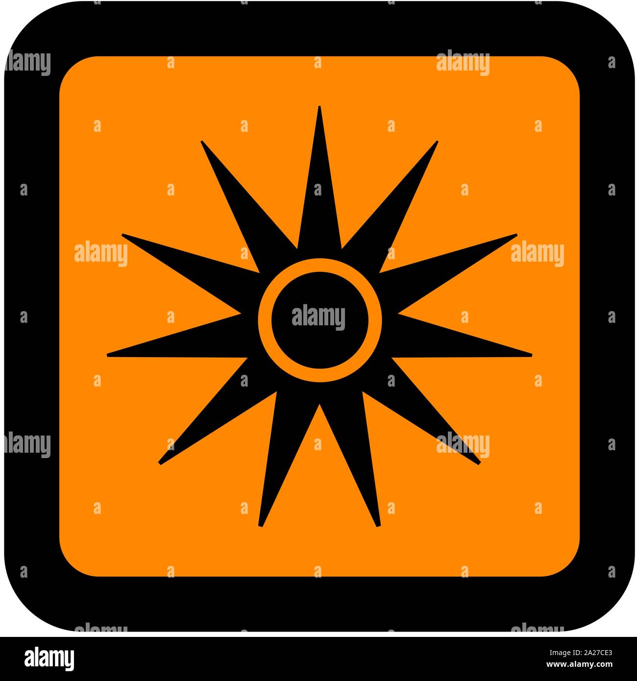 European Hazard pictogram Stock Vector Image & Art - Alamy