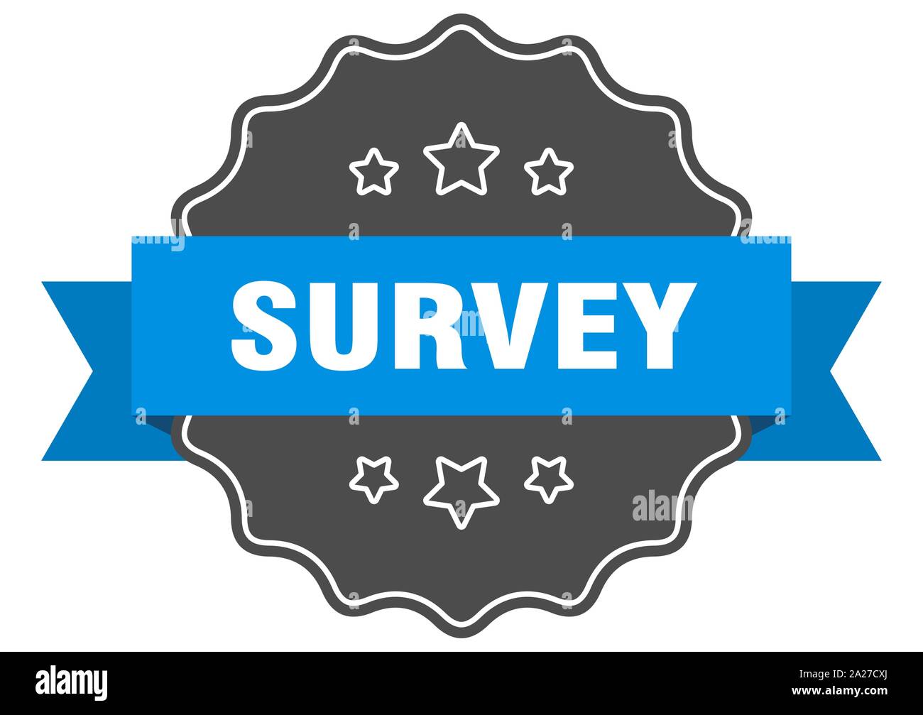 survey blue label. survey isolated seal. survey Stock Vector Image ...