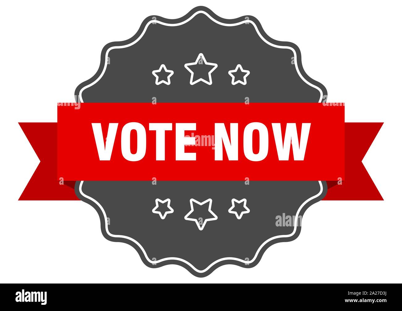 vote now red label. vote now isolated seal. vote now Stock Vector Image ...