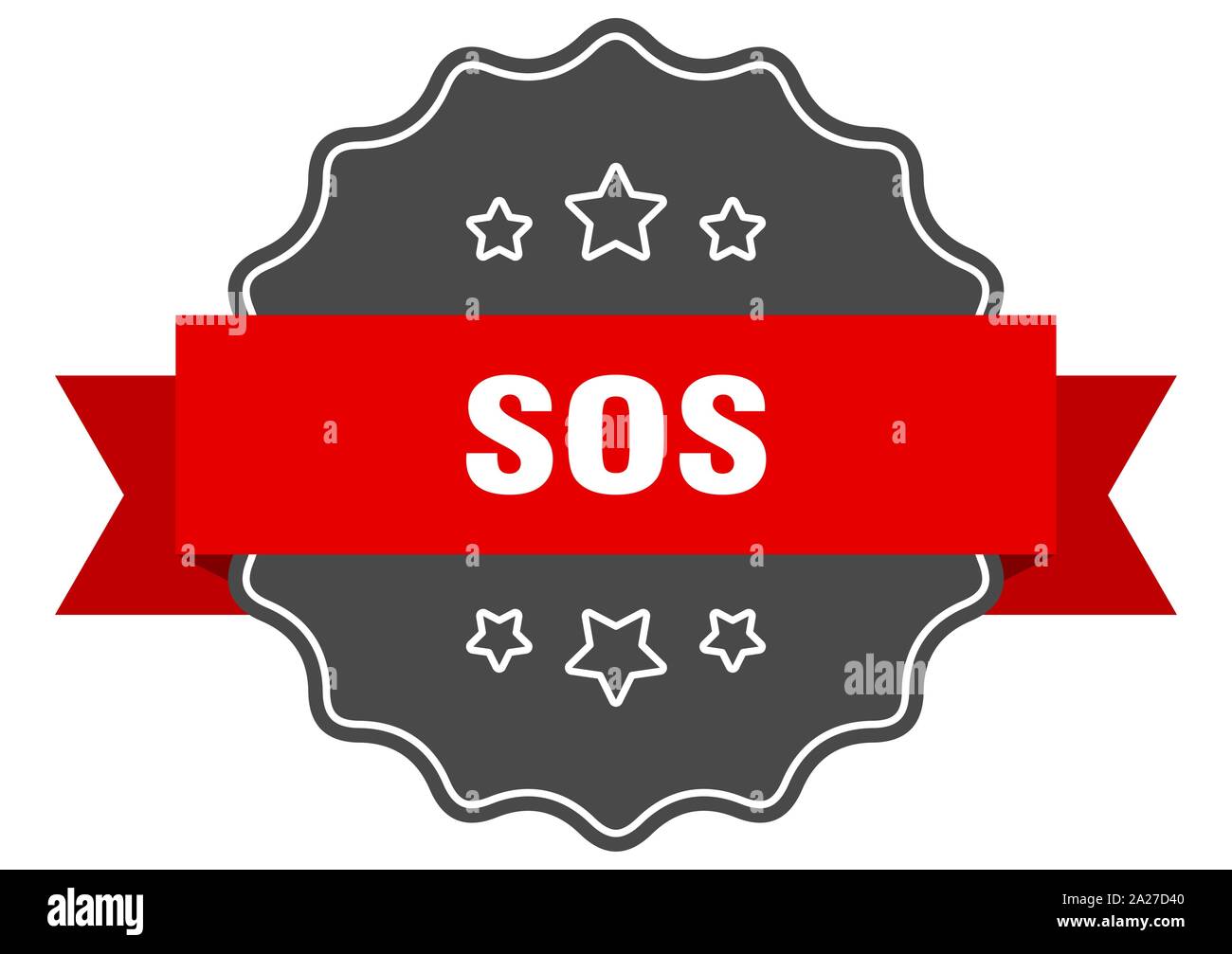 sos red label. sos isolated seal. sos Stock Vector Image & Art - Alamy
