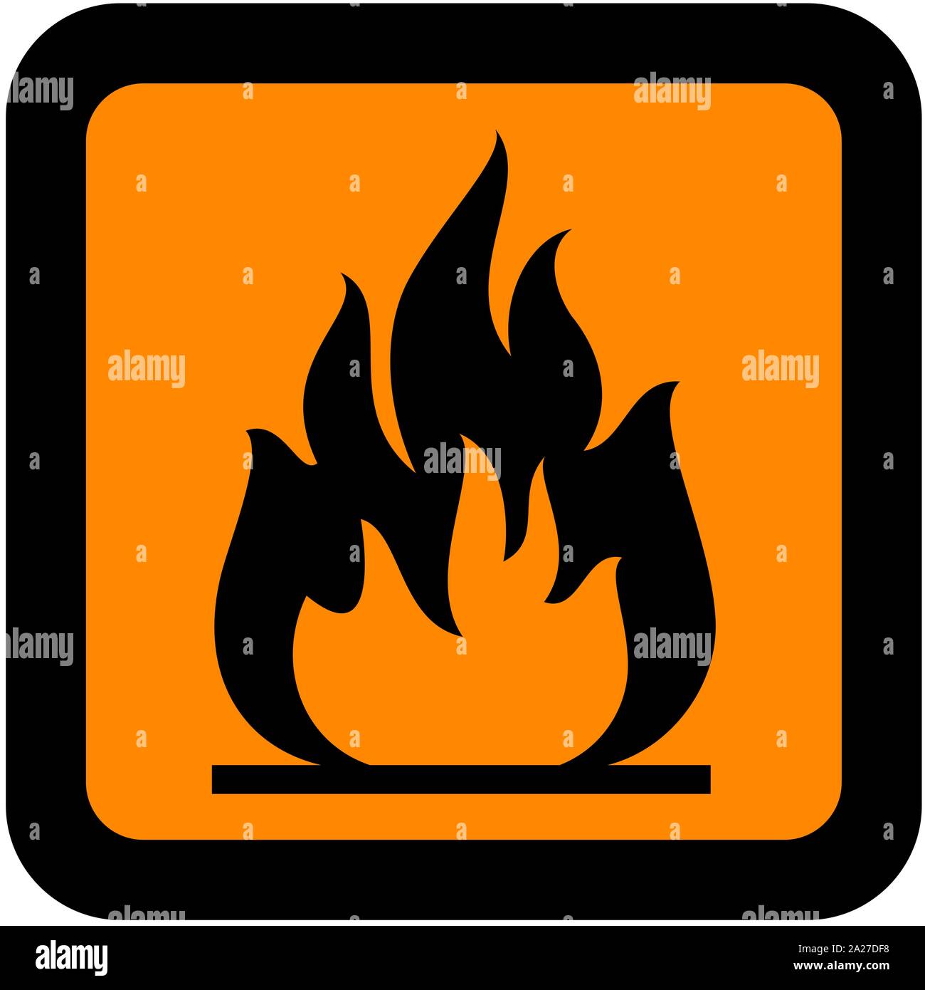 European standard Hazard old symbol for labeling Stock Vector Image ...