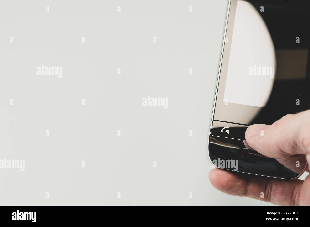 modern cordless phone handset communication device Stock Photo - Alamy