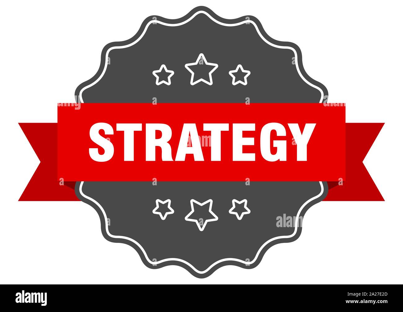 strategy red label. strategy isolated seal. strategy Stock Vector Image ...