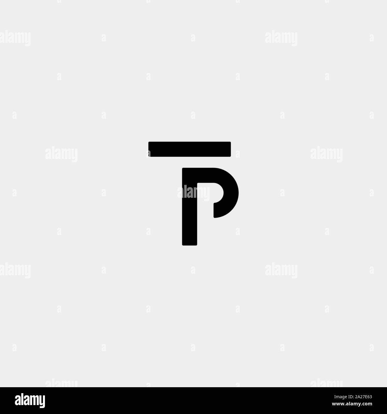 Letter tp logo hi-res stock photography and images - Alamy