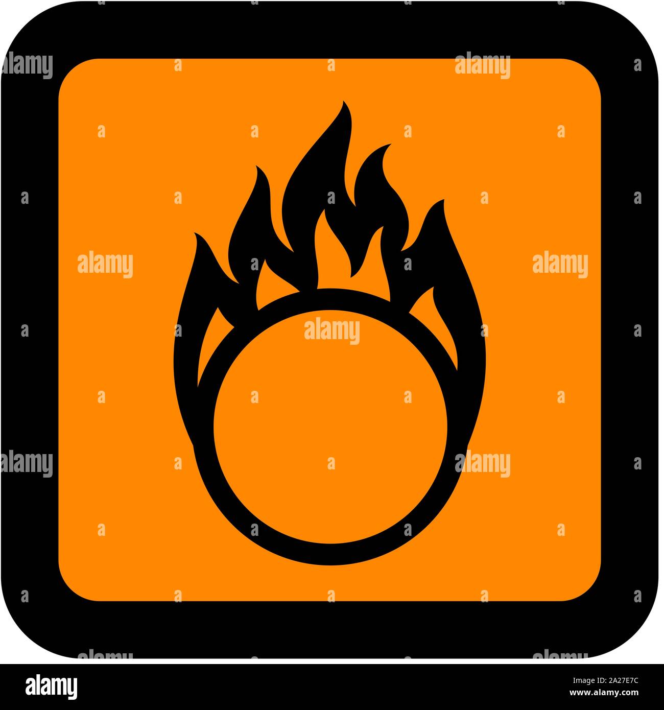 European standard Hazard old symbol for labeling Stock Vector Image ...