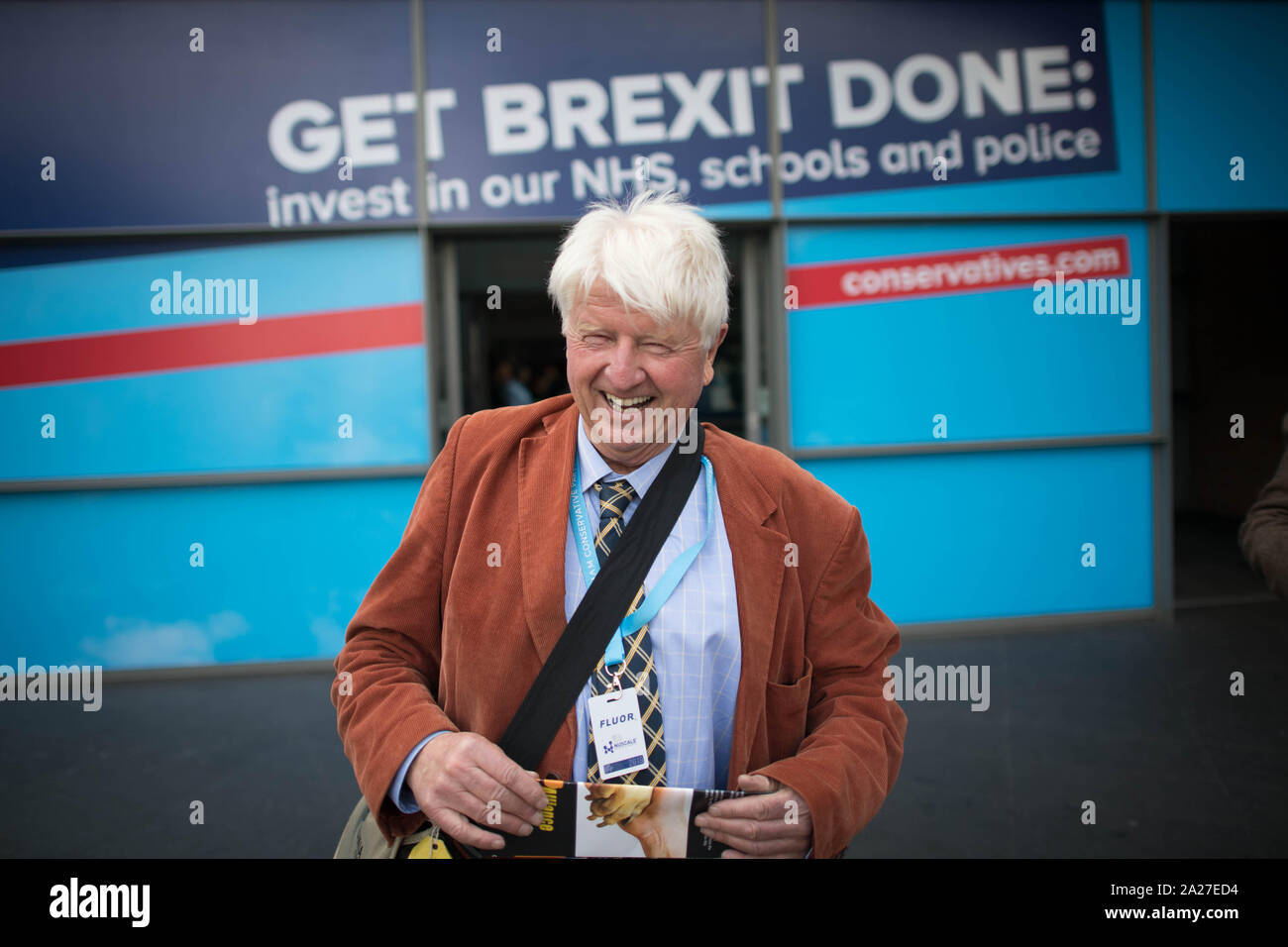 Stanley Johnson, father of Prime Minister, Boris Johnson, at the ...