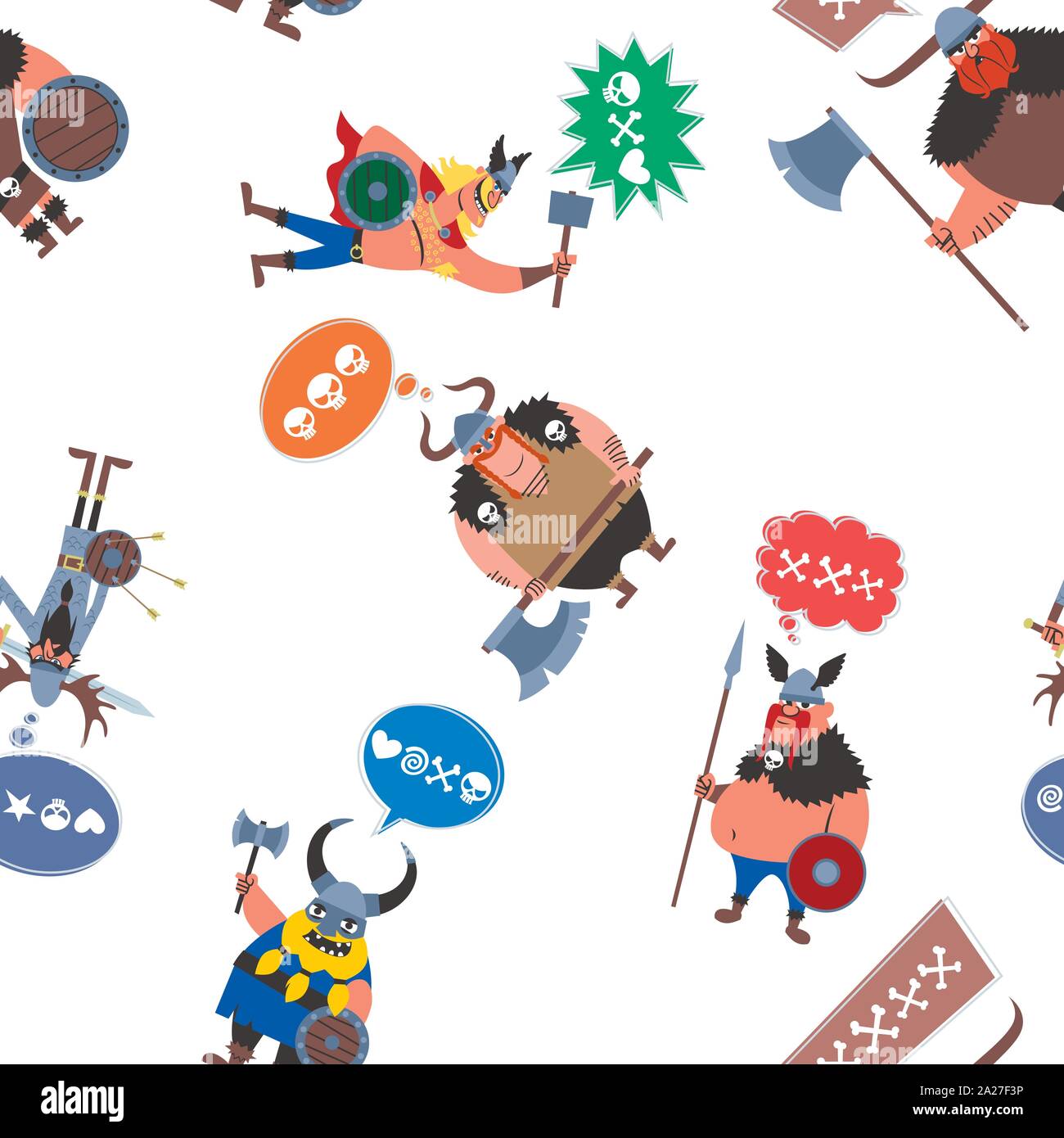 Horned viking Cut Out Stock Images & Pictures - Alamy