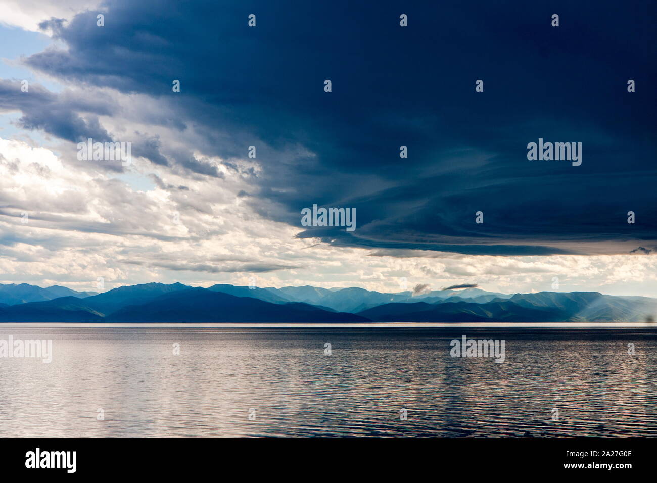 Heavy rainfall lake clouds hi-res stock photography and images - Alamy