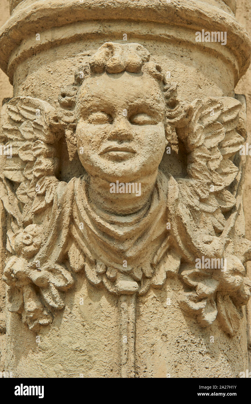 Renaissance sculpture depicting an angel Stock Photo - Alamy