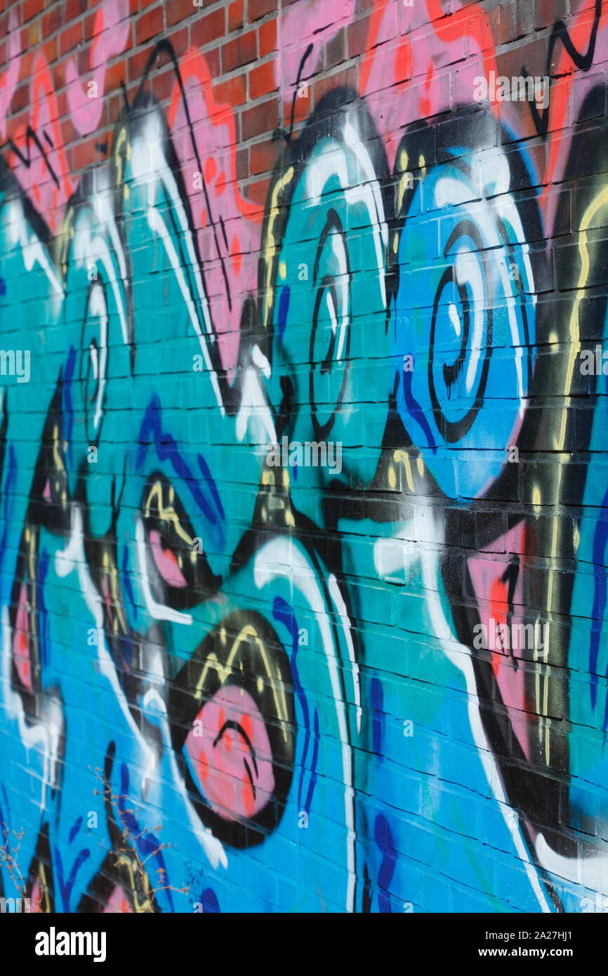 Colorful brick wall abstract, bricks, background picture, texture Stock ...