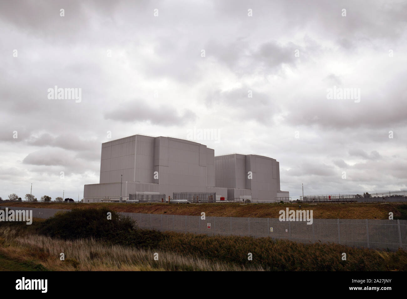 Bradwell nuclear power station is a partially decommissioned Magnox ...