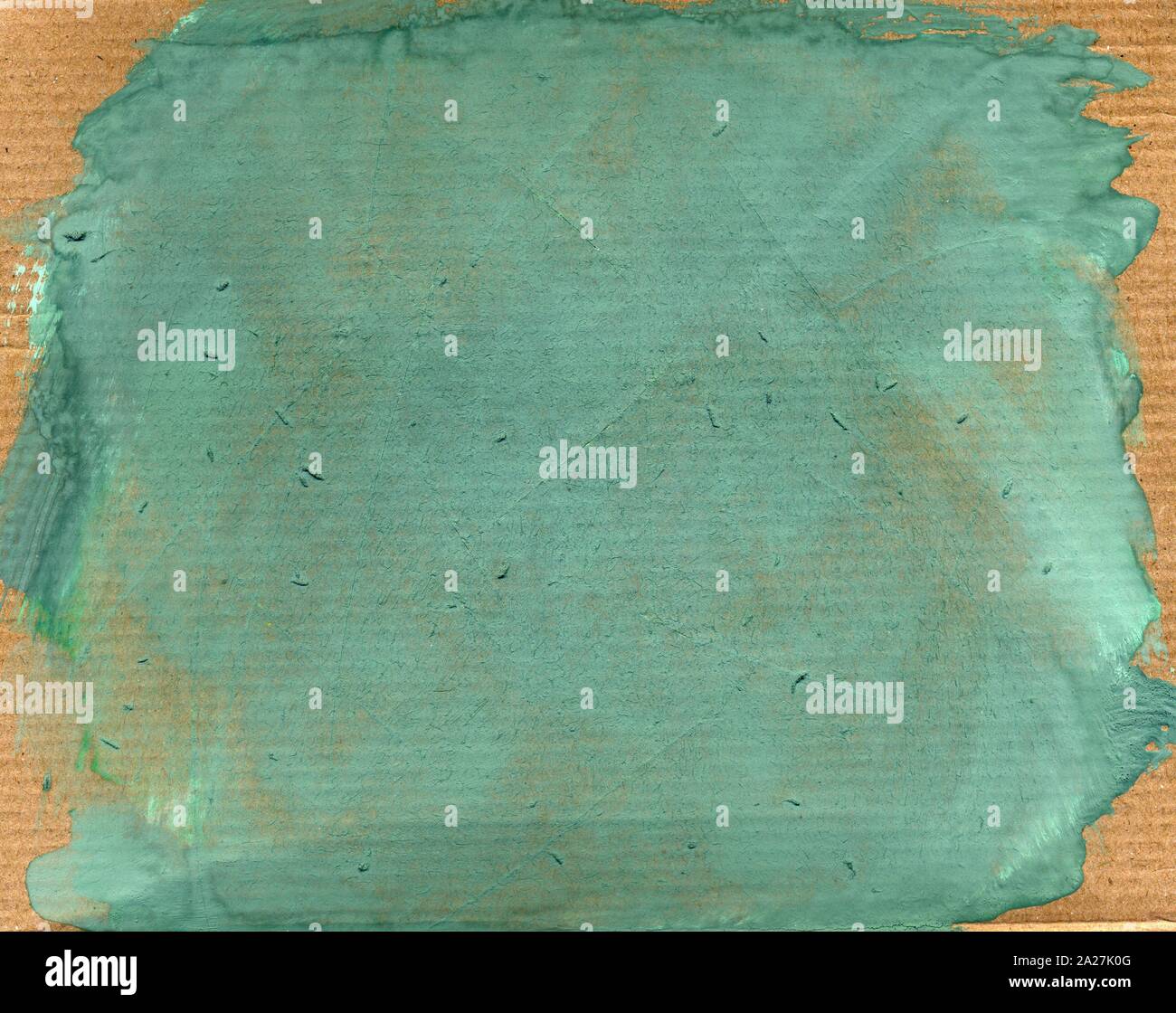 Empty paper texture with green paint as background Stock Photo - Alamy