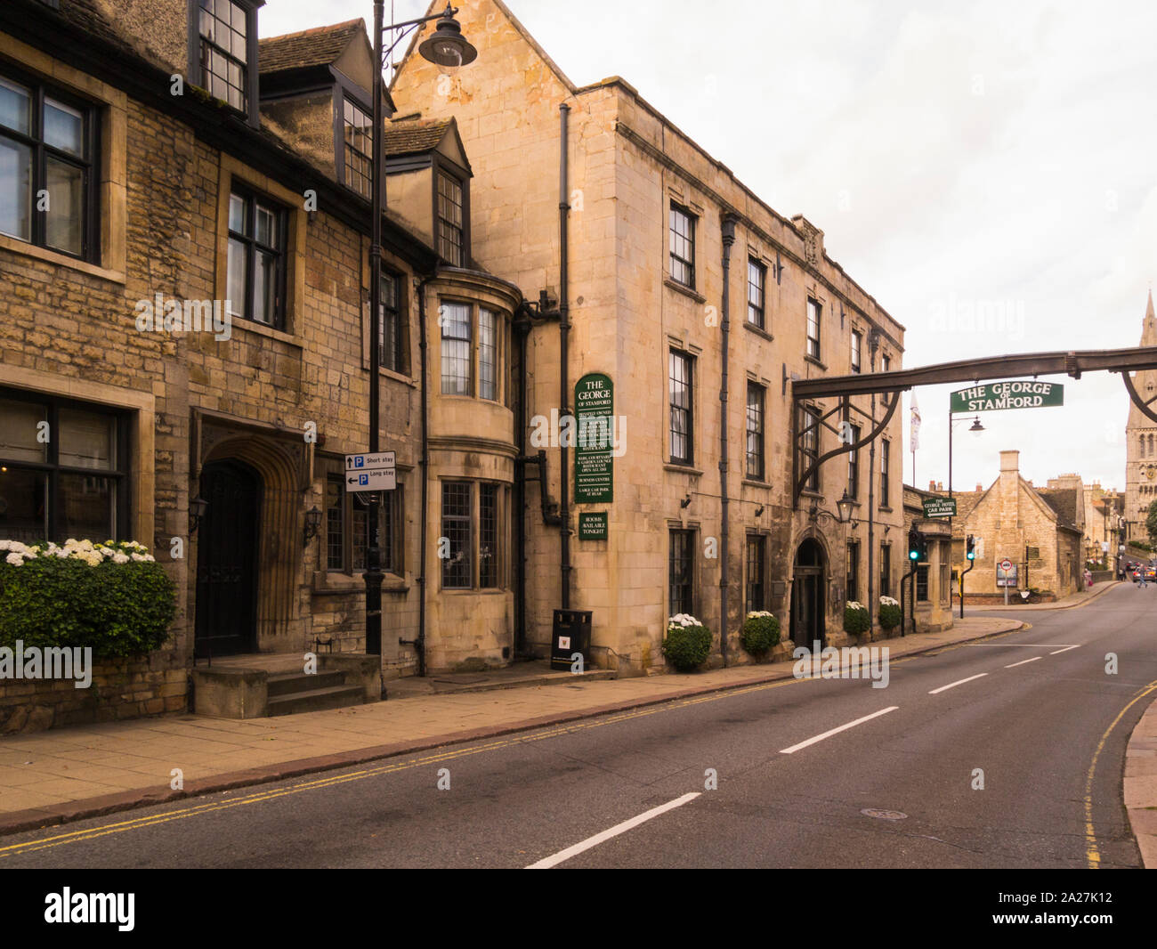The George Hotel St Martins Stamford Lincolnshire Eastern England UK ...