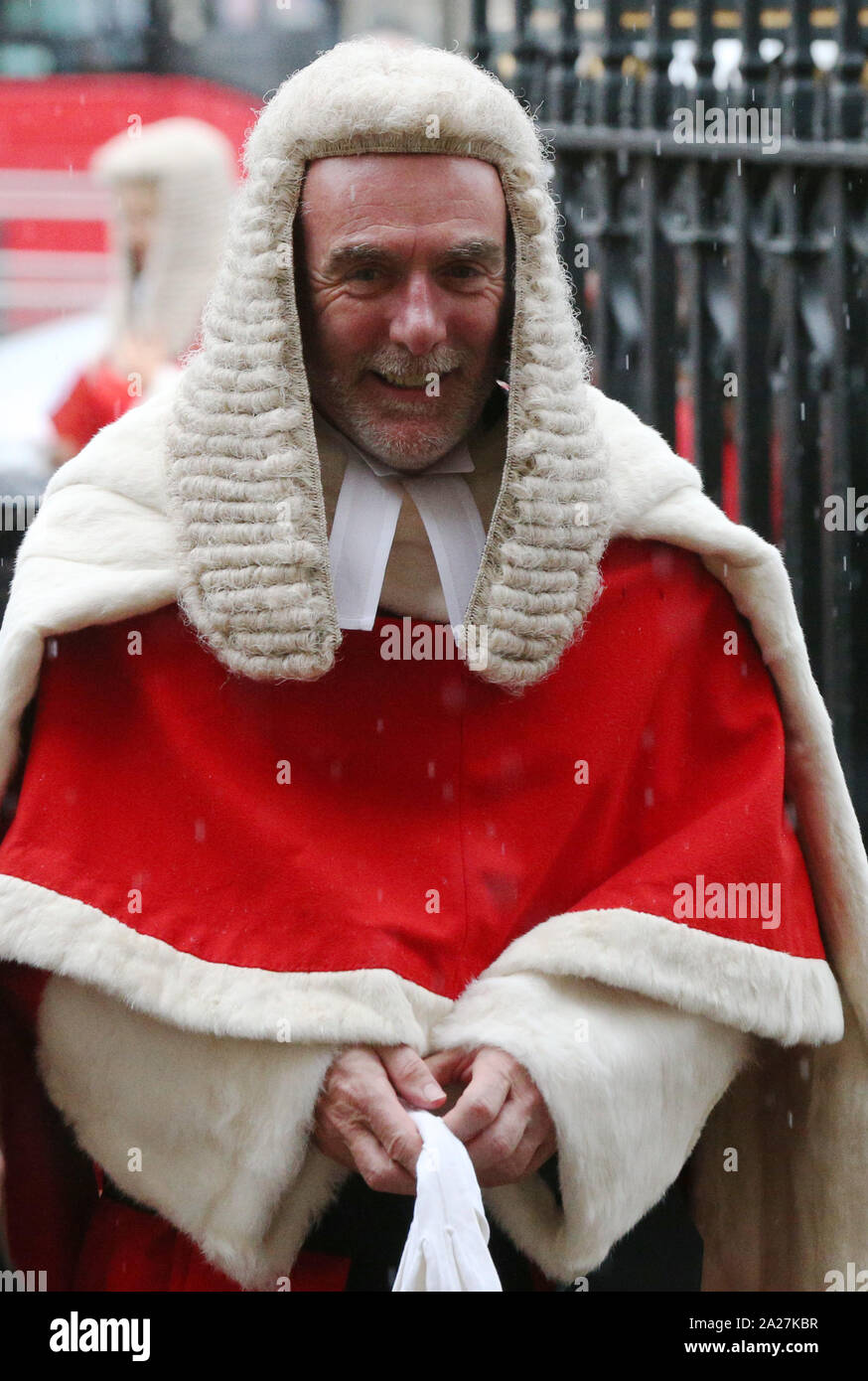 High Court Judge Sir Anthony Hayden arriving for the annual Judges ...
