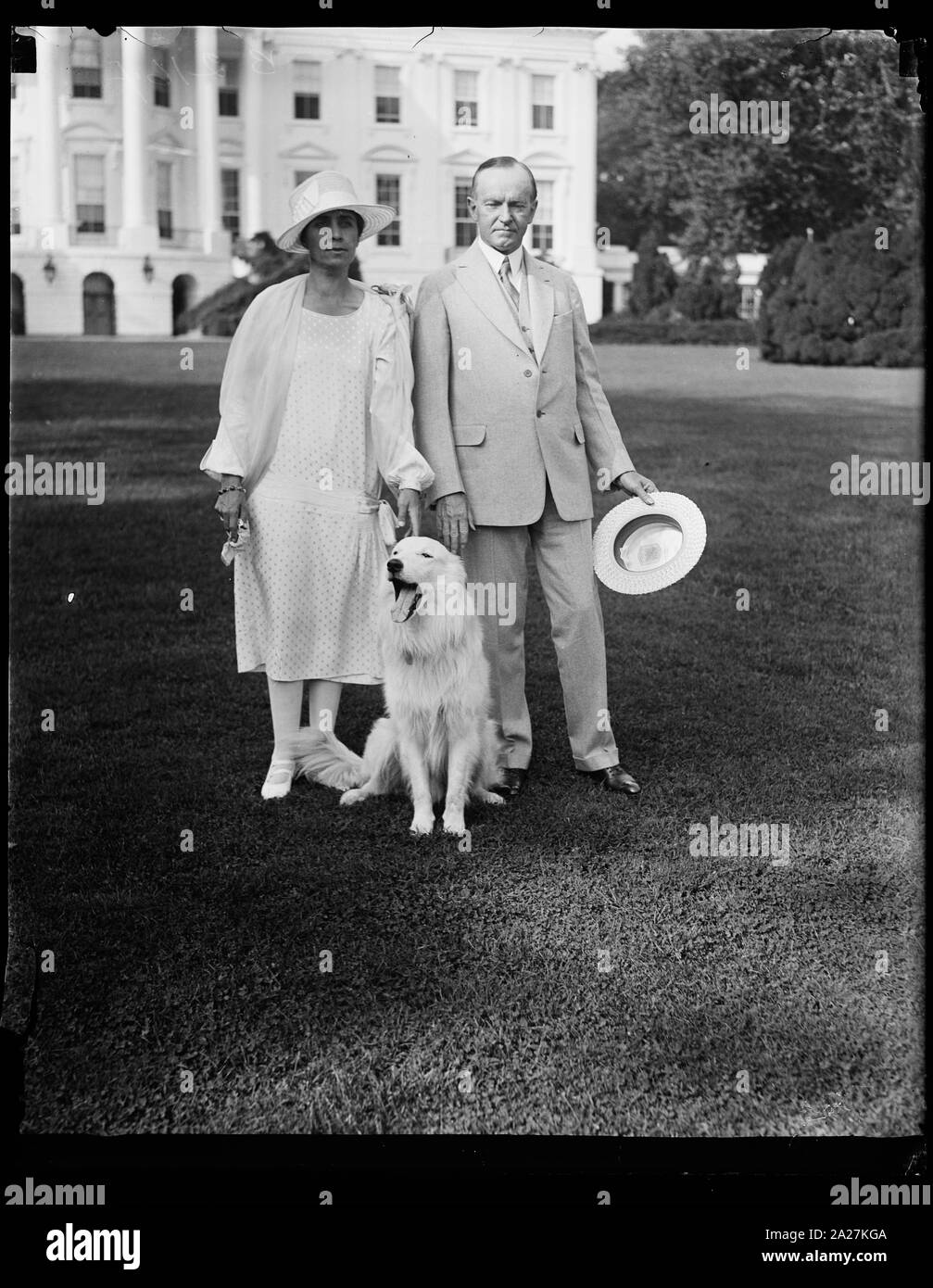 President coolidge dog hi-res stock photography and images - Alamy
