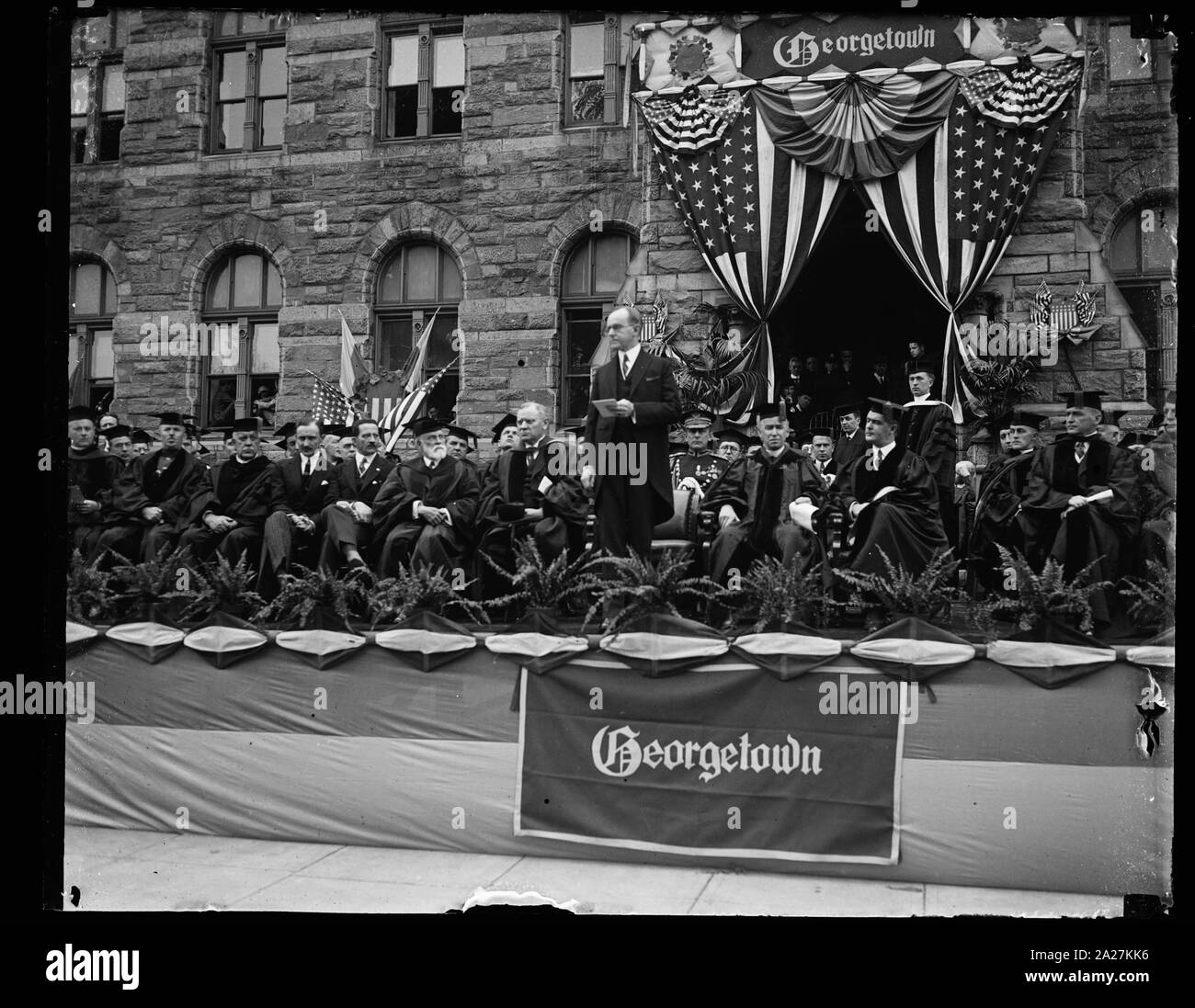 Visit of president Black and White Stock Photos & Images - Alamy