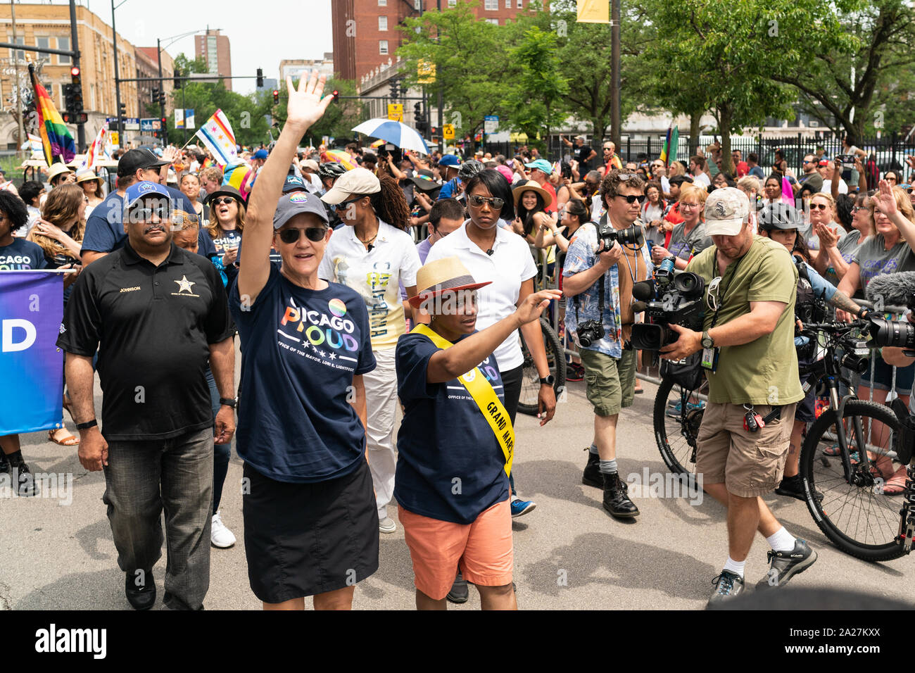 Lori lightfoot wife hi-res stock photography and images - Alamy