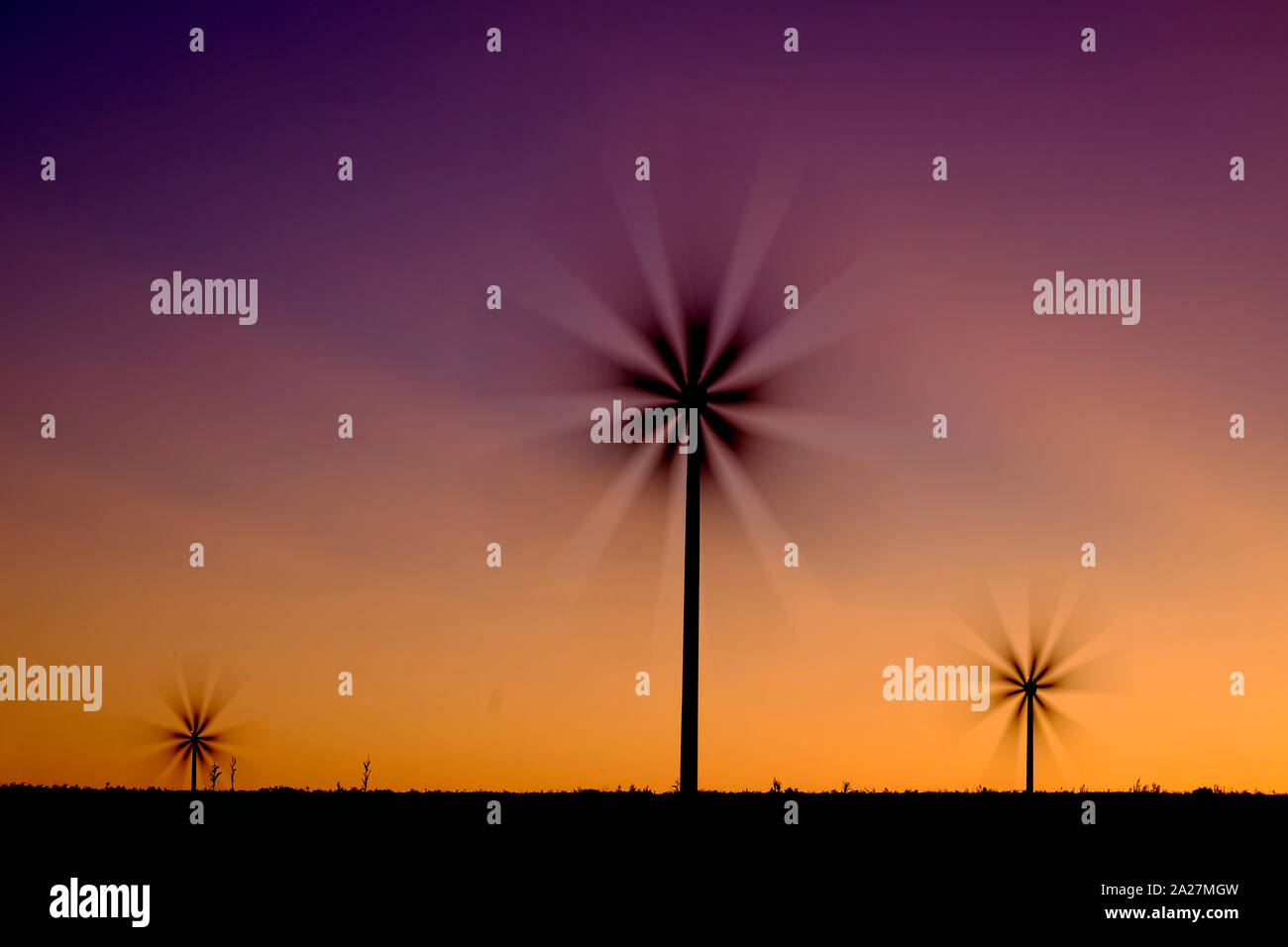 Wind turbine spinning too fast hi-res stock photography and images - Alamy