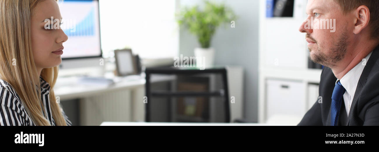 Serious corporate colleagues Stock Photo - Alamy