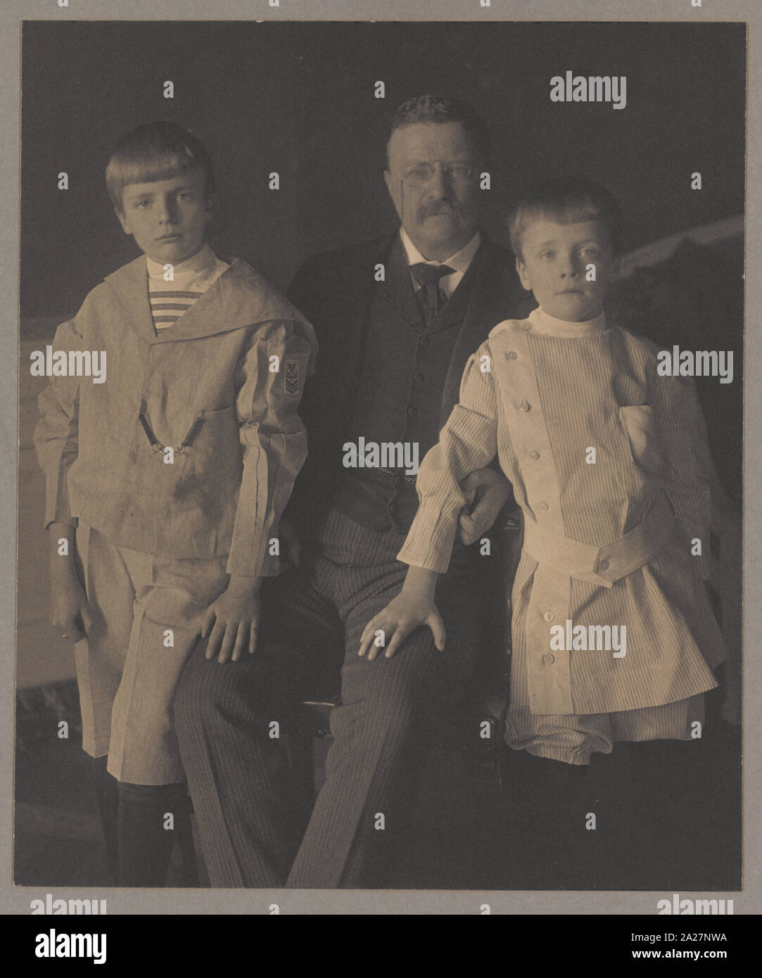 President Roosevelt, Archie Roosevelt, right side, Quentin Roosevelt ...