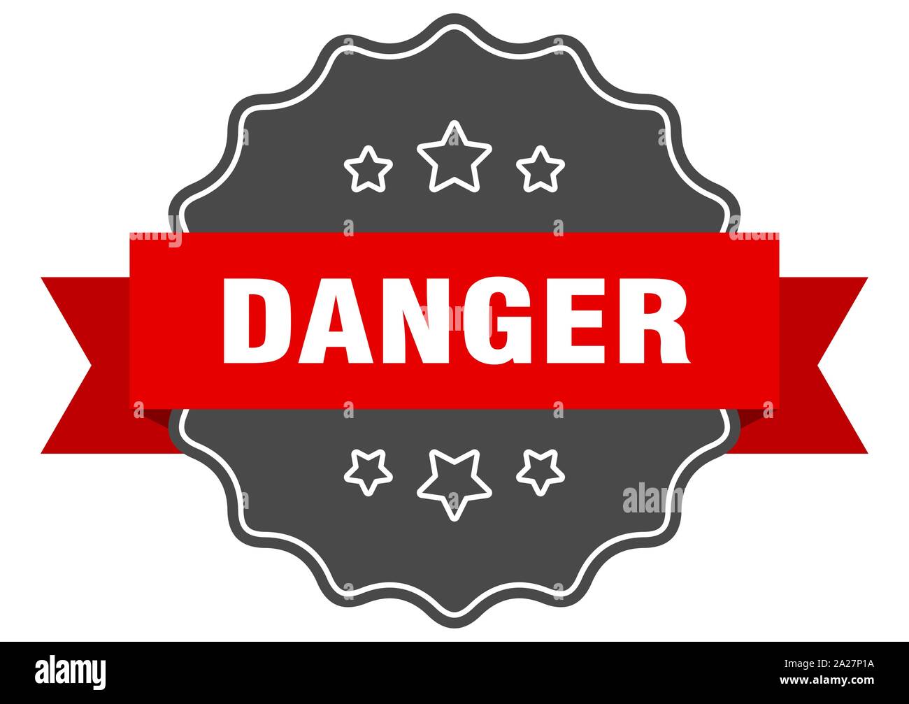 danger red label. danger isolated seal. danger Stock Vector Image & Art ...