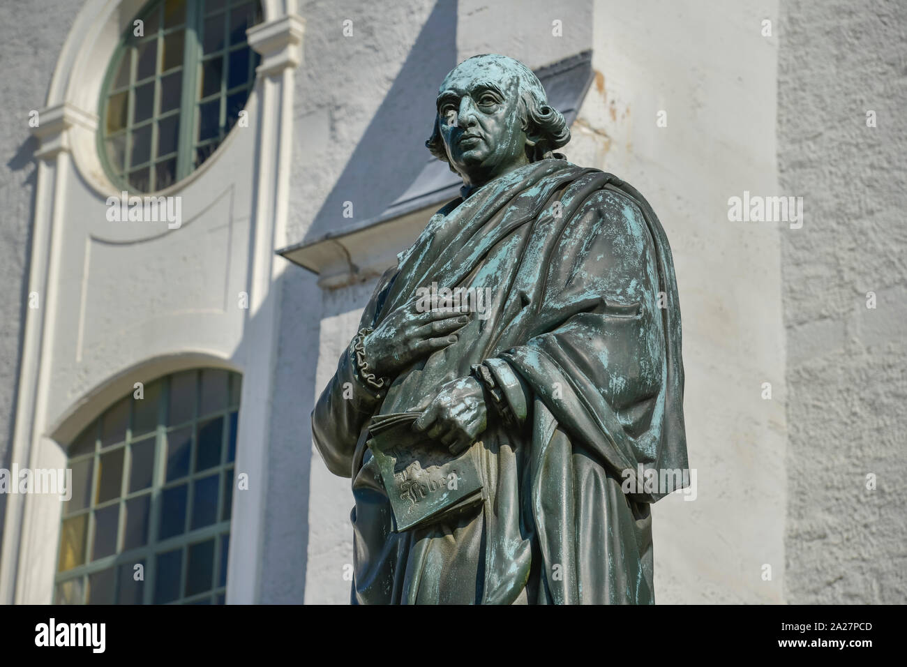 Denkmal Johann Gottfried Herder, Herderplatz, Weimar, Thüringen ...
