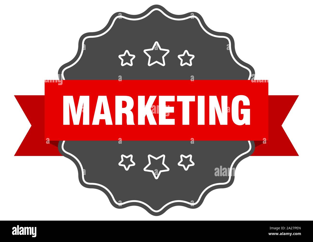 marketing red label. marketing isolated seal. marketing Stock Vector ...