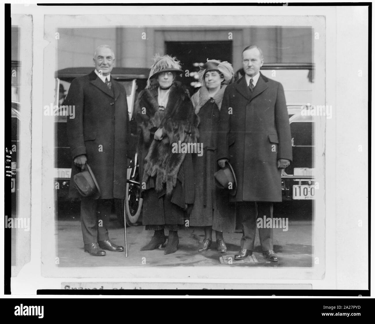 President and Mrs. Harding and Vice President and Mrs. Coolidge ...