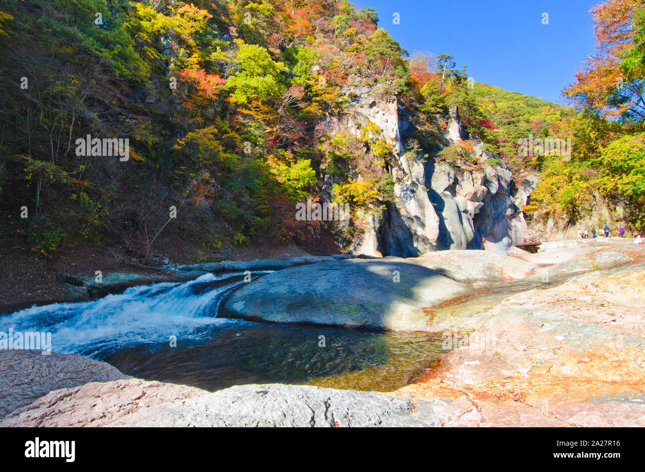 Fukiware falls in Gunma prefecture, Japan Stock Photo - Alamy