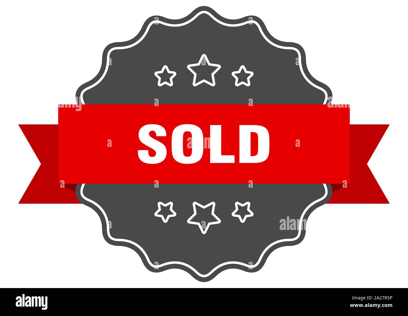 sold red label. sold isolated seal. sold Stock Vector Image & Art - Alamy