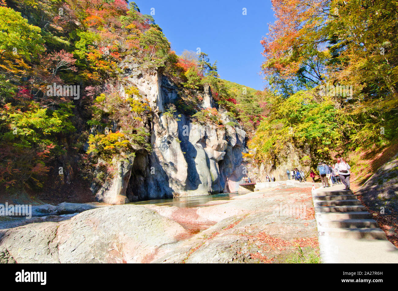 Fukiware falls in Gunma prefecture, Japan Stock Photo - Alamy