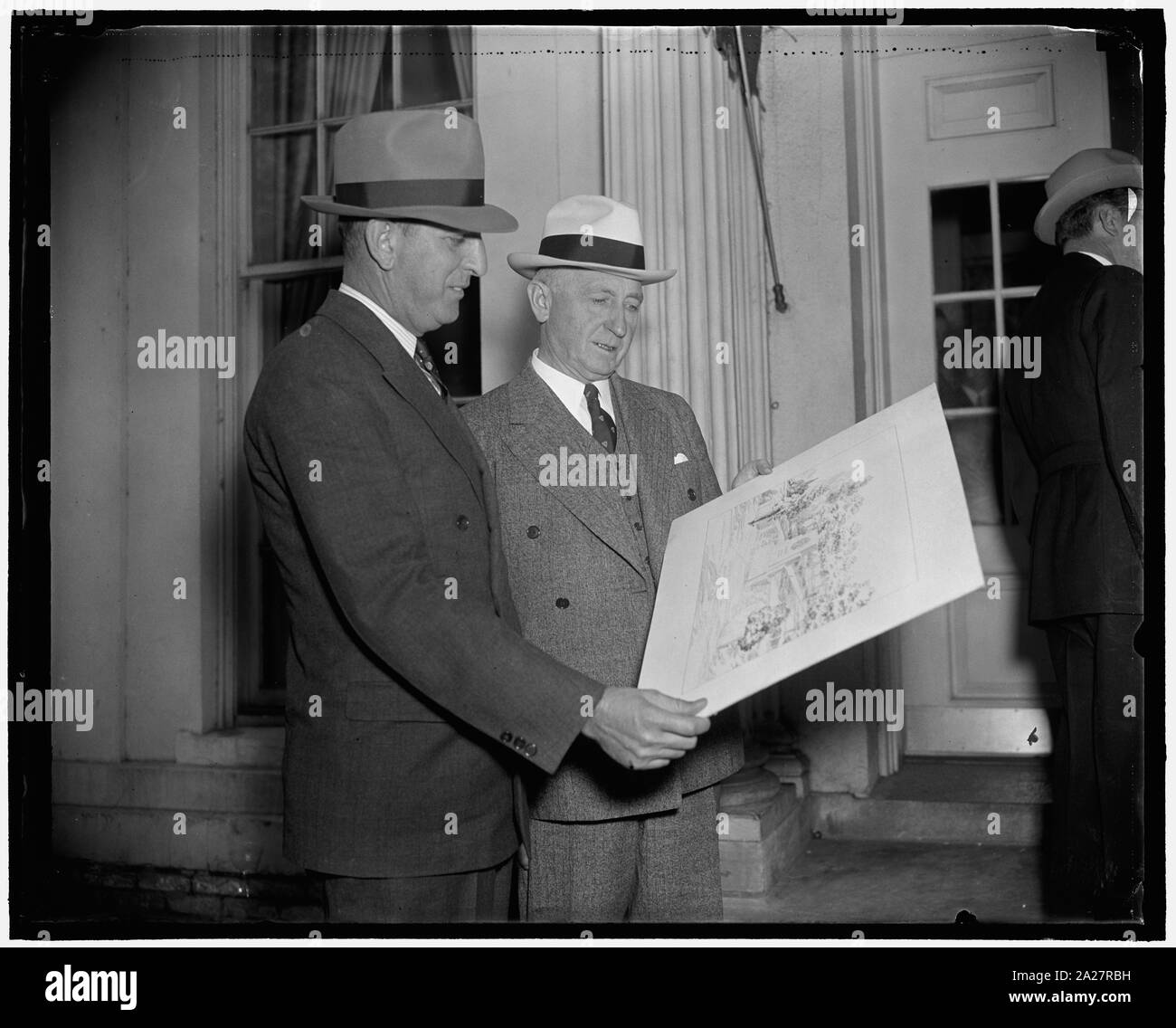 Franklin roosevelt square Black and White Stock Photos & Images - Alamy