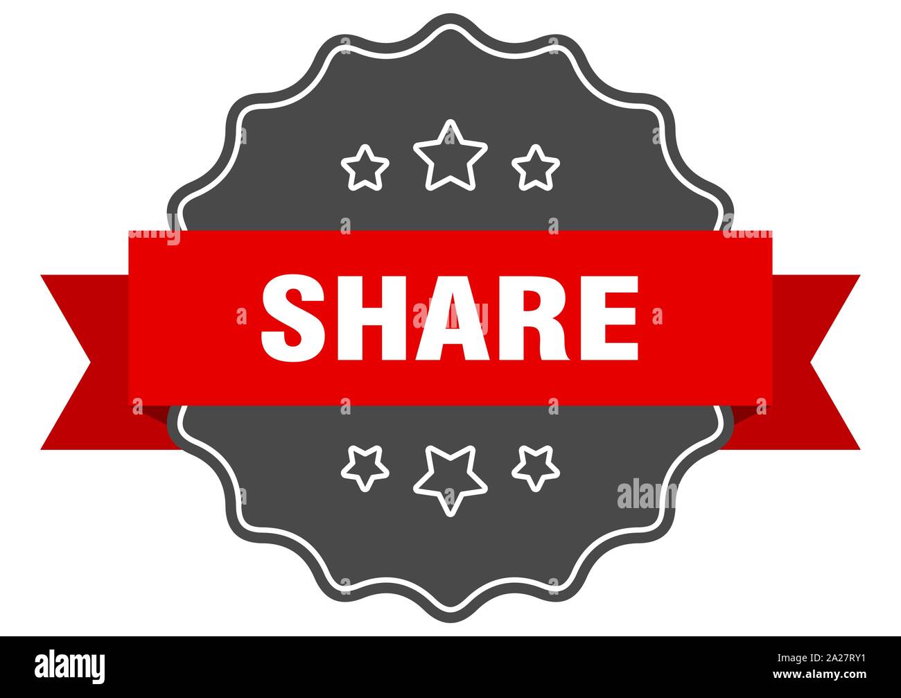 share red label. share isolated seal. share Stock Vector Image & Art ...