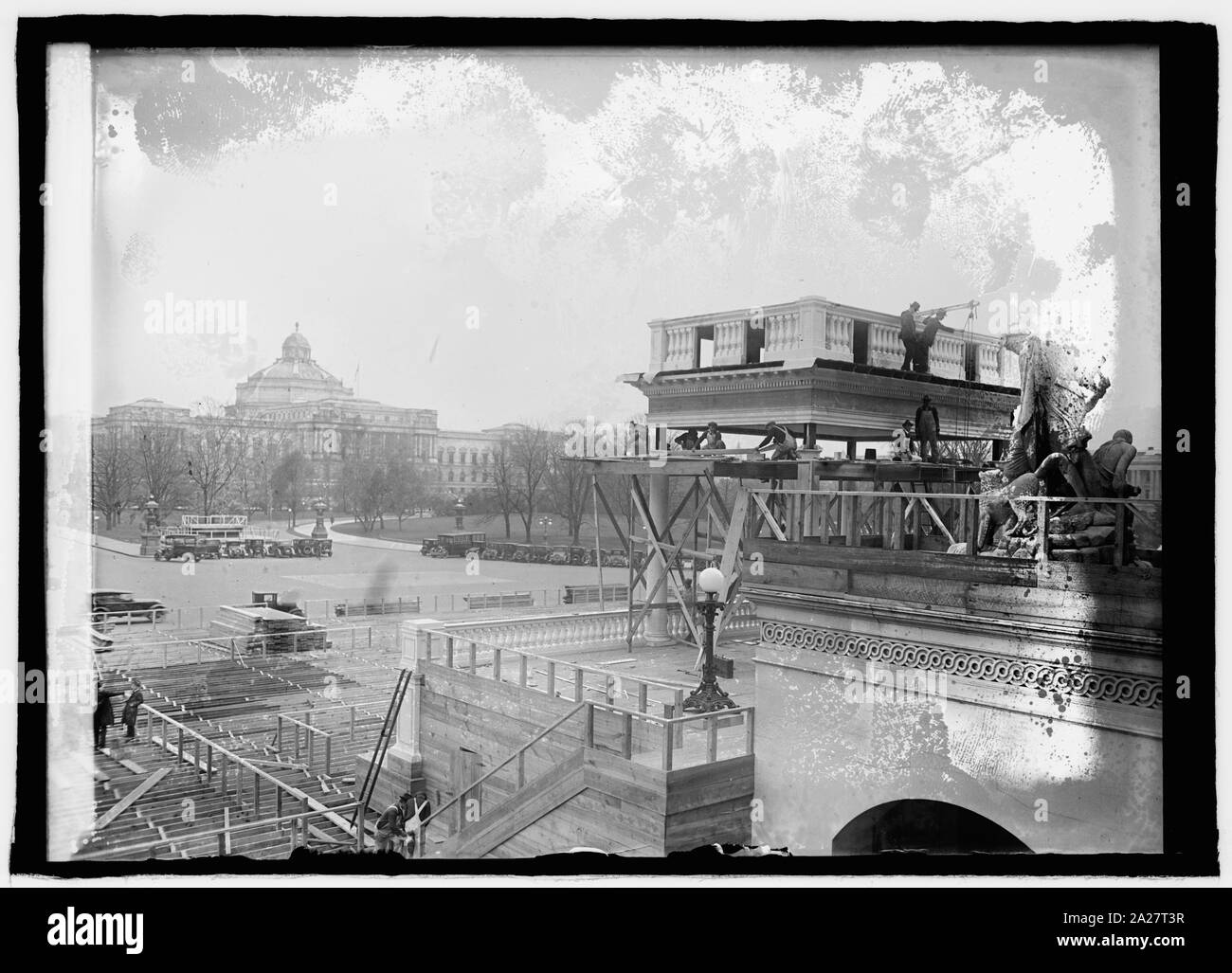 President's inaugurational stand, 2/17/25 Stock Photo - Alamy