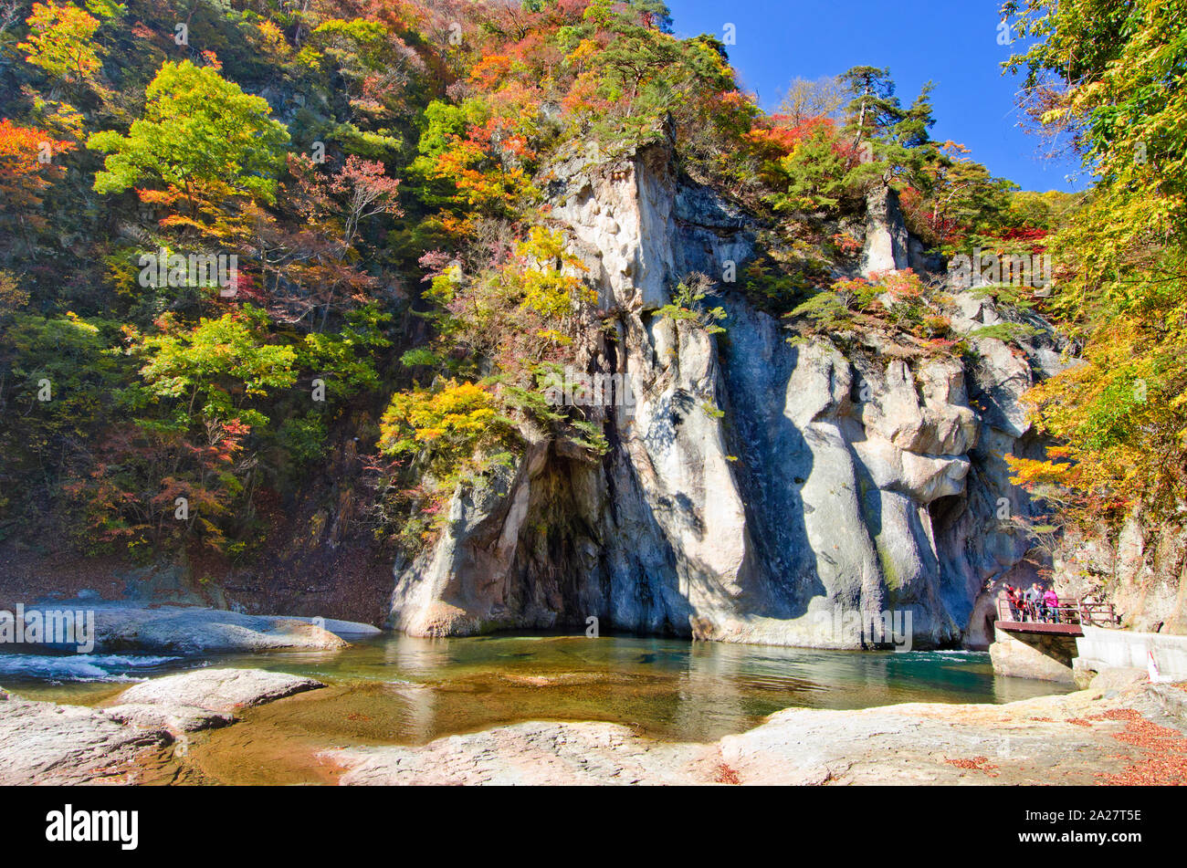 Fukiware falls in Gunma prefecture, Japan Stock Photo - Alamy