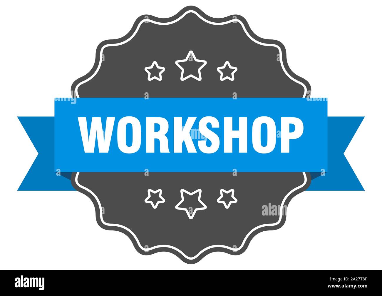 workshop blue label. workshop isolated seal. workshop Stock Vector ...