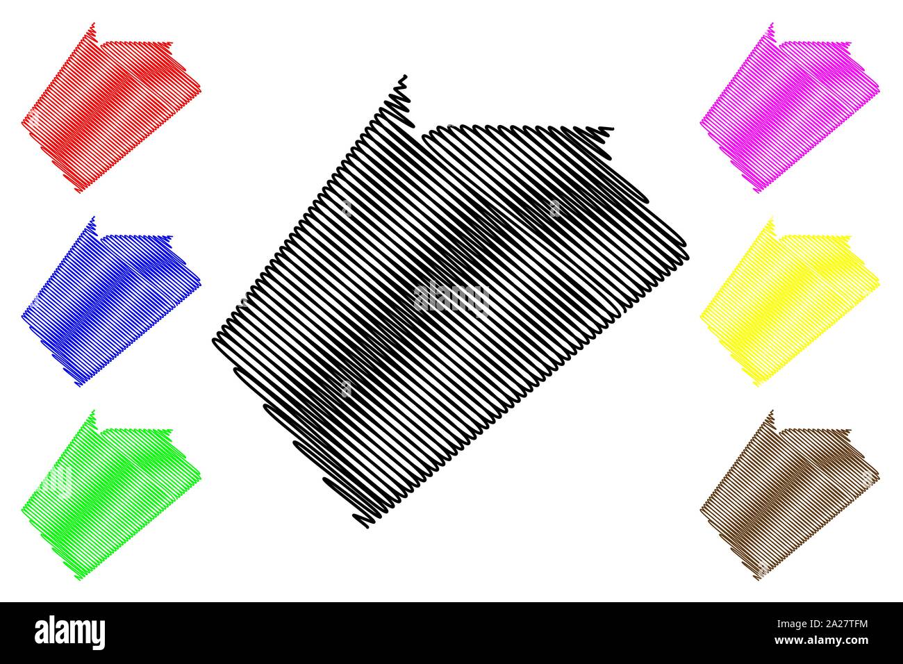 Wilson county map vector vectors hi-res stock photography and images ...