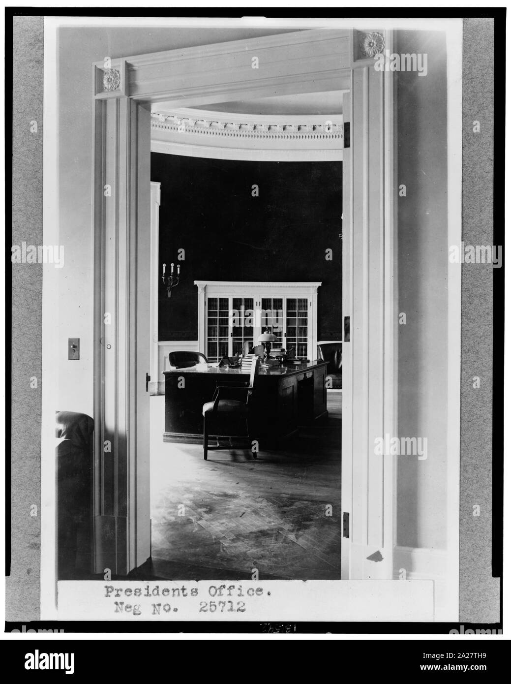 Presidents office at the White House Stock Photo - Alamy