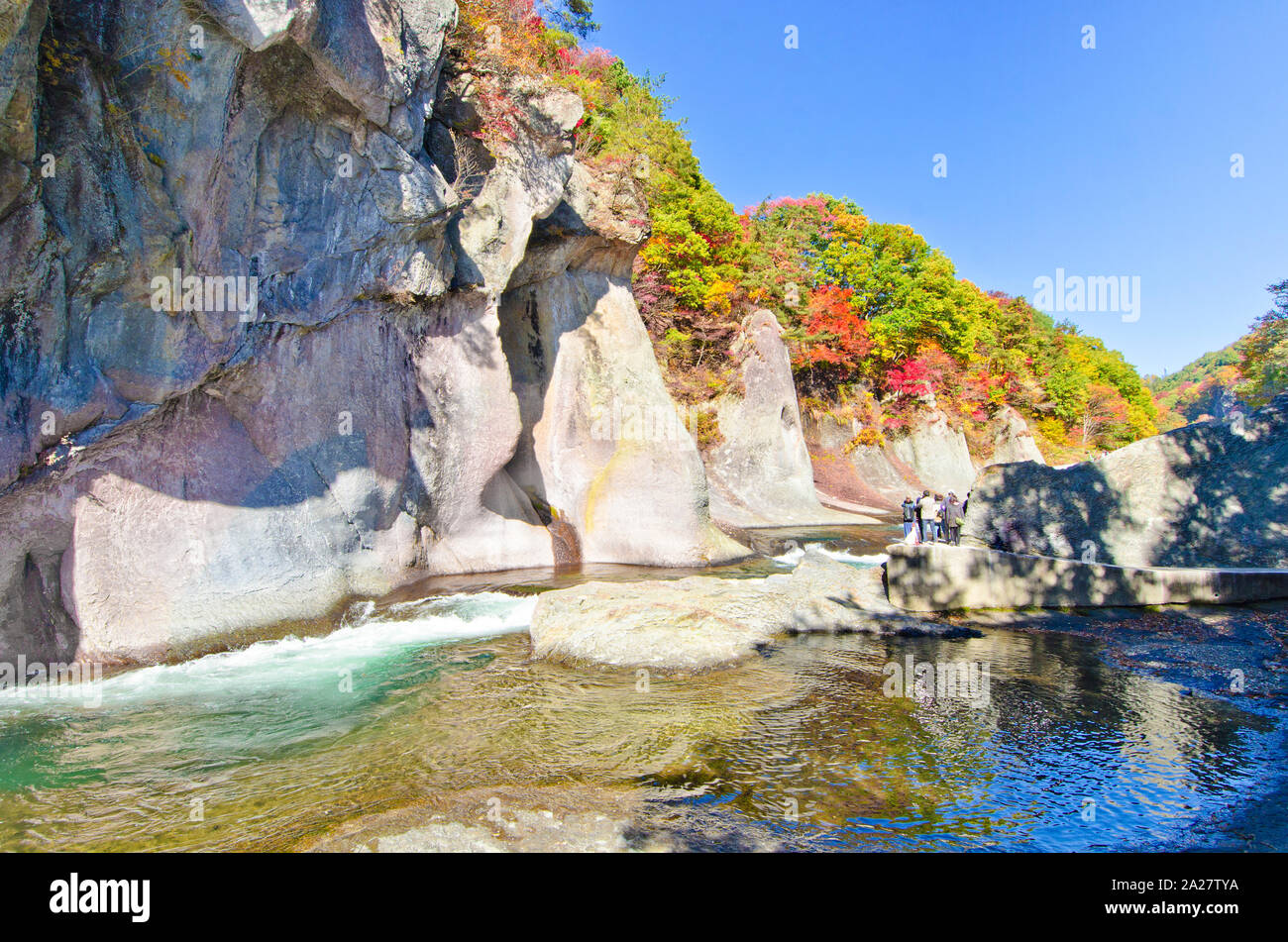 Fukiware falls in Gunma prefecture, Japan Stock Photo - Alamy