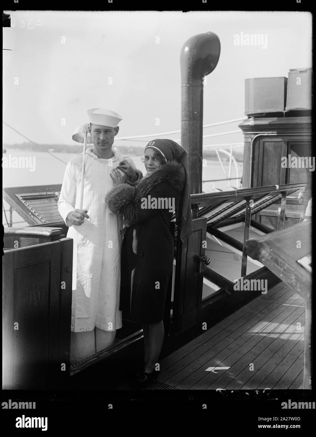 Pretty Washington debutante enrolls cook of Presidental Yacht Mayflower ...