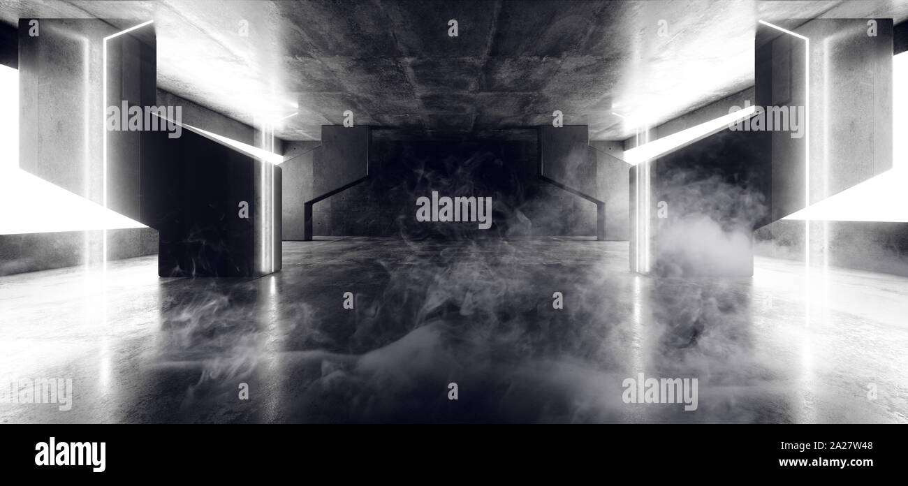 Futuristic pylons illustration hi-res stock photography and images - Alamy