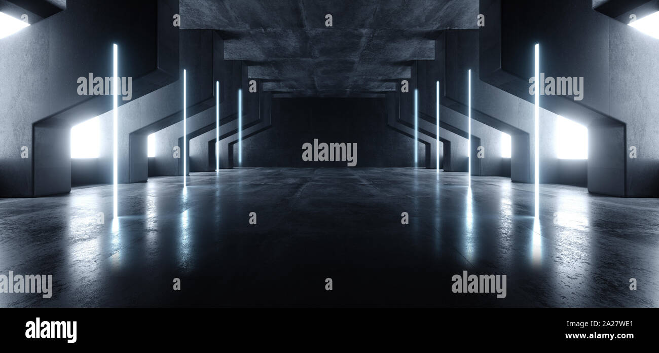 Futuristic pylons illustration hi-res stock photography and images - Alamy