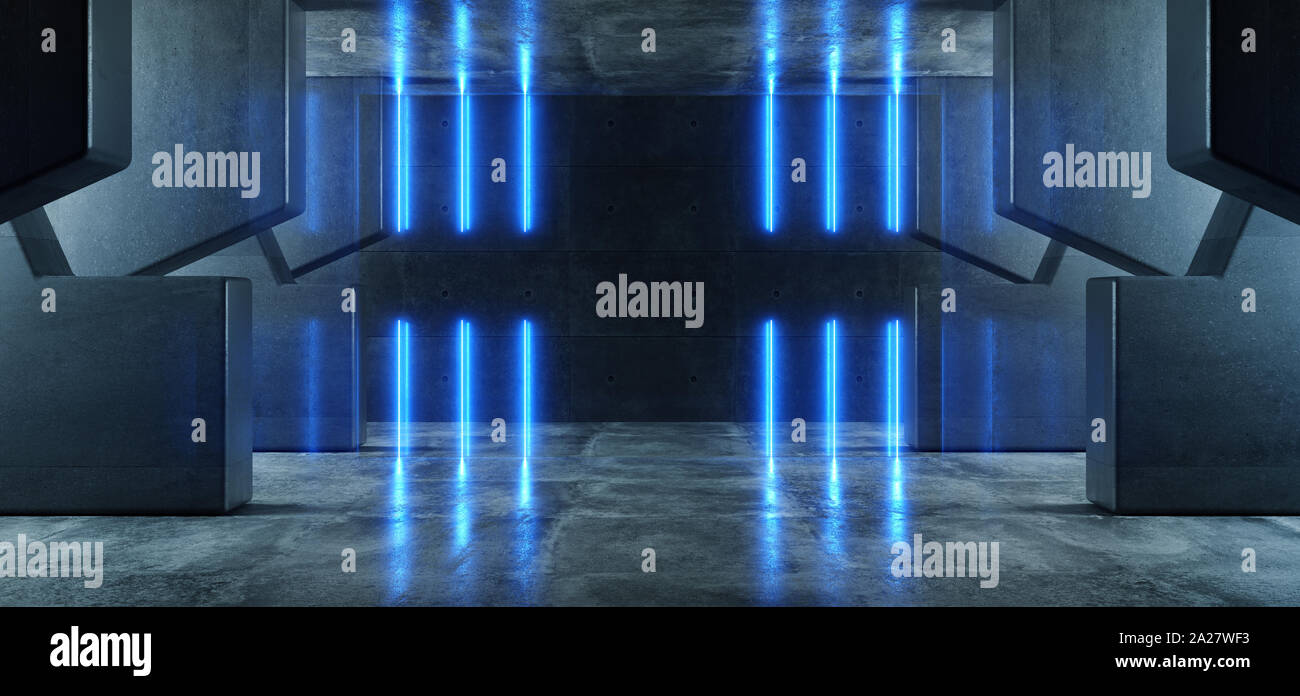 Futuristic pylons illustration hi-res stock photography and images - Alamy