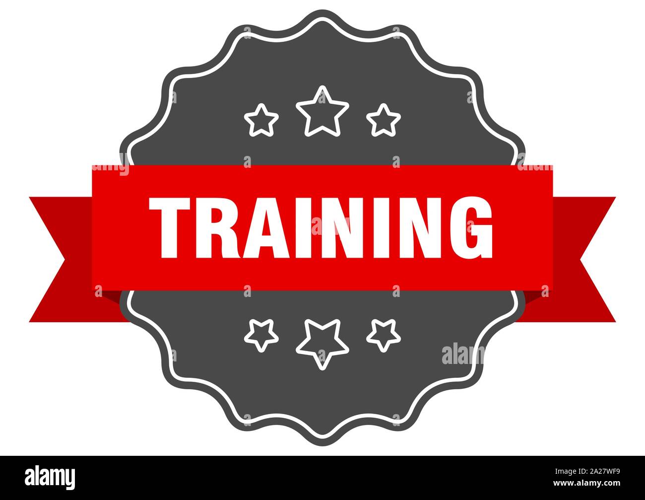training red label. training isolated seal. training Stock Vector Image ...