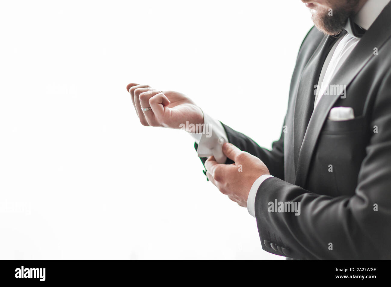 Adjusting cuff hi-res stock photography and images - Alamy