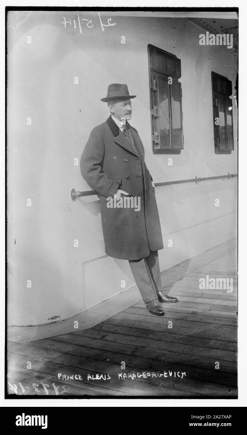 Prince Alexis Karageorgevich Stock Photo - Alamy