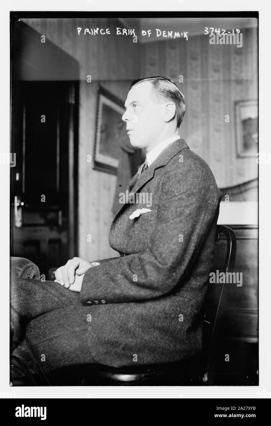 Prince Erik of Denmark Stock Photo - Alamy